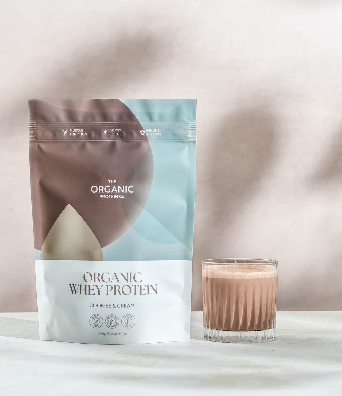 Organic Whey Protein Powder - Grass Fed, Additive Free, Gluten Free ...
