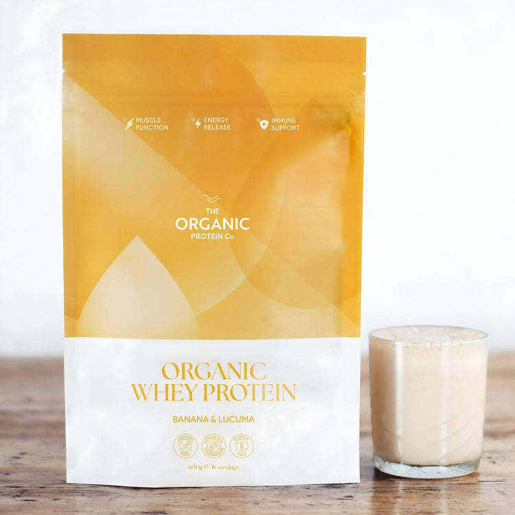 Organic Whey Protein Powder - Grass Fed, Additive Free, Gluten Free ...