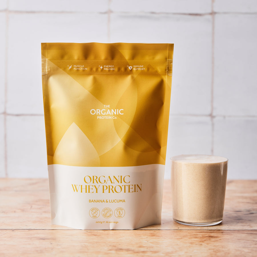 Organic Whey Protein Powder - Grass Fed, Additive Free, Gluten Free ...